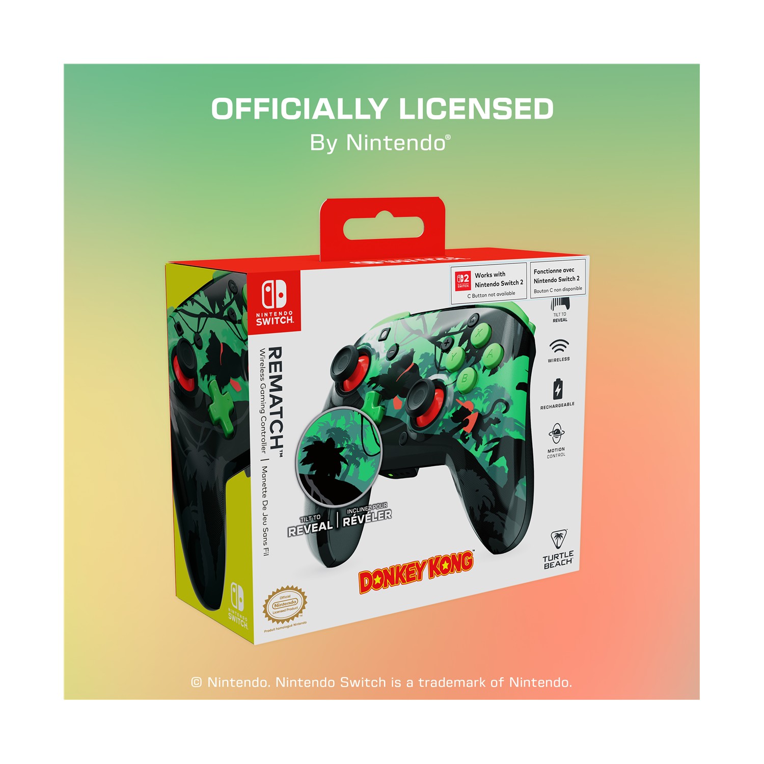 Turtle Beach: Rematch - Wireless Controller [For Switch, Switch 2 ...