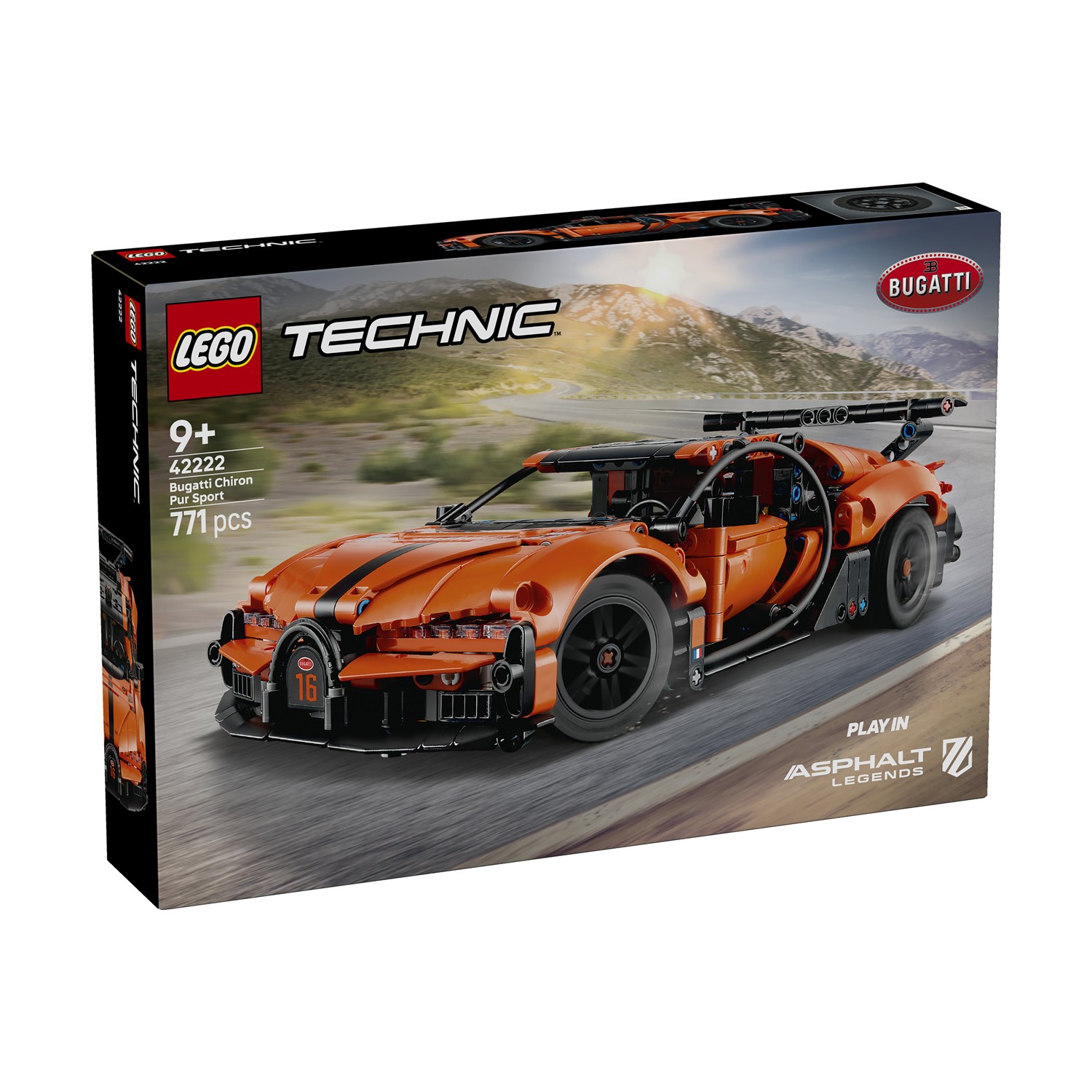 LEGO® Technic: Hyper Car Bugatti Chiron Pur Sport (42222)
